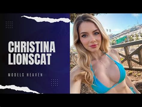 Christina Lionscat Fitness, Austrian Model, Age Bio & Info - YouTube