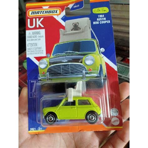 Jual Matchbox Mini Cooper Mr Bean Shopee Indonesia