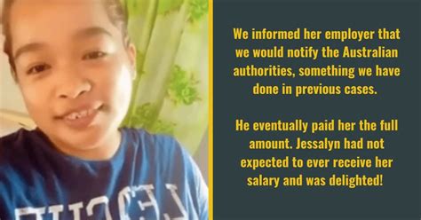 Jessalyn Obtains Her Unpaid Salary R Thisislebanon
