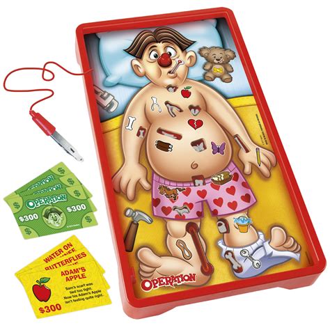 Operation Game Pieces Hasbro Toys Operation The Board Game