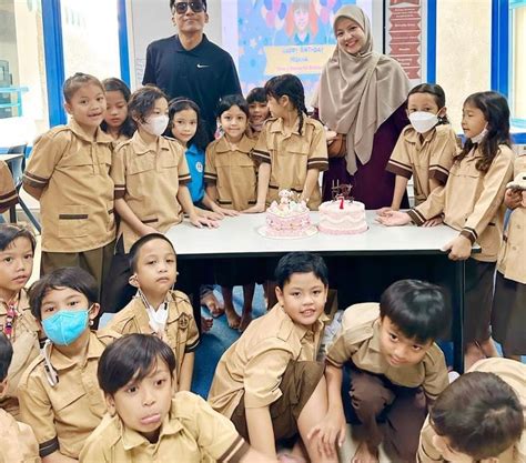 Potret Adem Desta Dan Natasha Rizky Kompak Rayakan Ultah Miskha