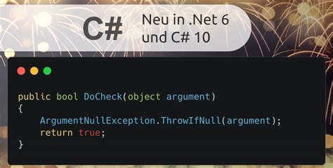 Null Parameter Checking Blog Software Development