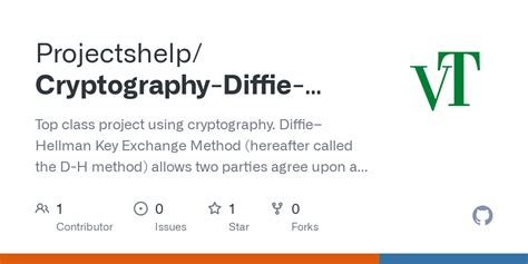 GitHub Projectshelp Cryptography Diffie Hellman Key Algorithm Project