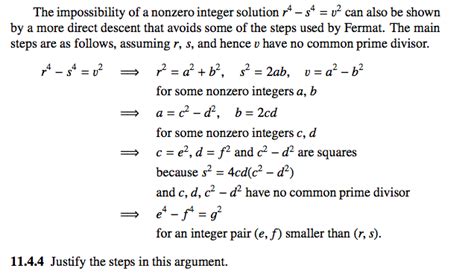 Solved The Impossibility Of A Nonzero Integer Solution R4
