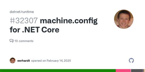 Machine Config For Net Core Issue Dotnet Runtime Github