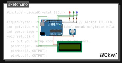 Coding Dasar Konspe Input Analog Wokwi Esp32 Stm32 Arduino Simulator