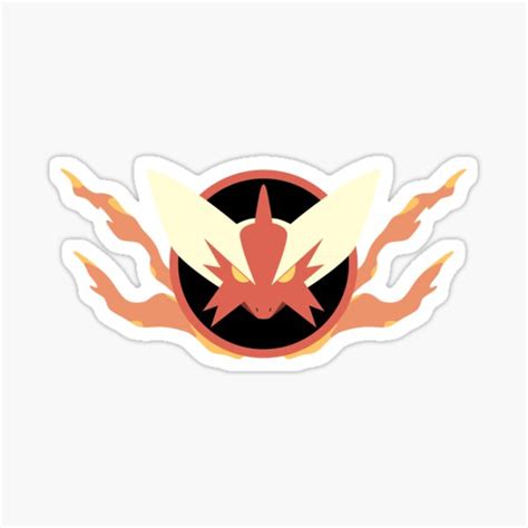 Mega Blaziken Icon Sticker Sticker For Sale By Deengraul Redbubble