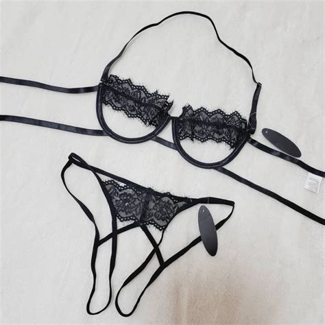 未使用新品未使用ブラショーツセットセクシーランジェリーバストトップレースオープンクロッチ大人ブラックインポートの落札情報詳細 ヤフオク落札価格検索 オークフリー