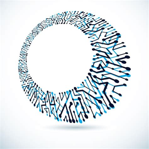 Premium Vector Vector Circuit Board With Electronic Components Of Technology Device Computer