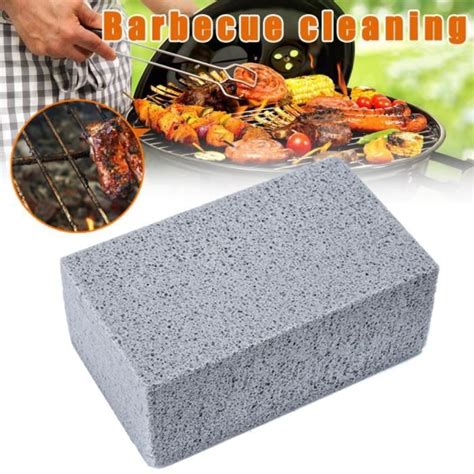 Brosse De Nettoyage Pour Grille Avec Racloir Brosse De Barbecue En Acier Inoxydable Avec Long