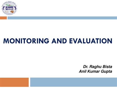 Ppt Monitoring And Evaluation Powerpoint Presentation Free Download