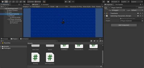 How To Switch Between Game Objects Runity2d