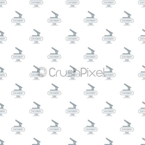 Stapler Pattern Vector Seamless Stock Vector 5796864 Crushpixel