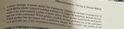 Solved Exercise 12 5 Utilizing A Constrained Resource L05