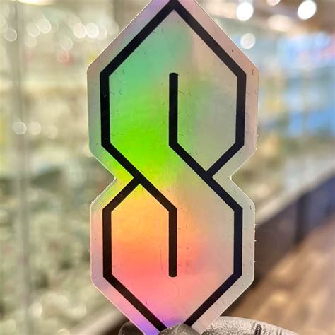 Ottos Grotto Holographic Vinyl Stickers Universal S Nvs
