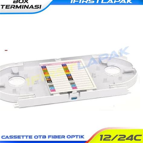 New Cassette Otb Cassette Otb 1224 Core Fiber Optic Ftth Box Shopee