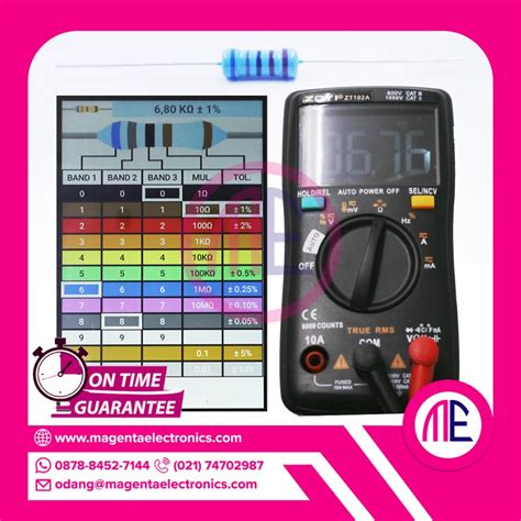 Resistor 6k8 Ohm 1w 1persen Dip 6 80k Ohm Magenta Electronics