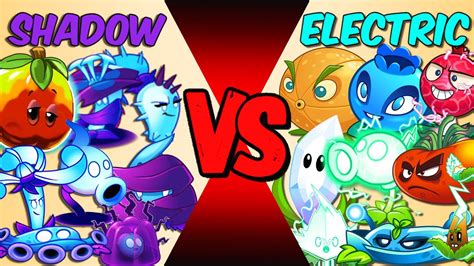 Team Shadow Vs Electric Which Plant Team Is Best Pvz 2 Team Plant