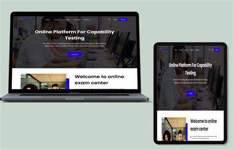 online testing landing page ux ui web design on behance