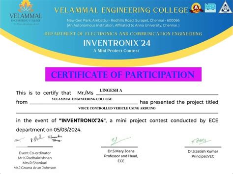 Lingesh A On Linkedin Happy To Announce Our Recent Participation In A Mini Project Contest…