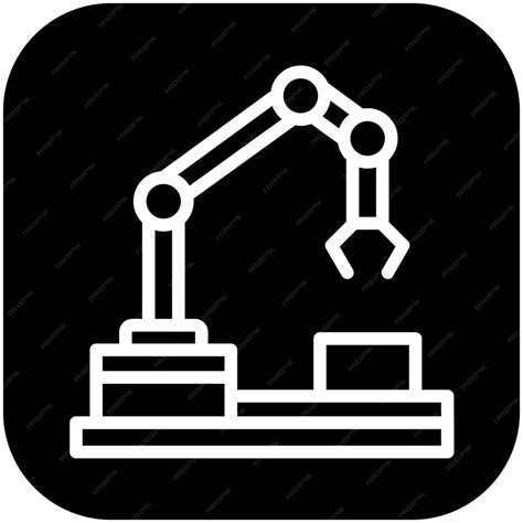 Premium Vector Assembly Machine Vector Icon Illustration Of Robotics Iconset Premium Vector Assembly Machine Vector Icon Illustration Of Robotics Iconset
