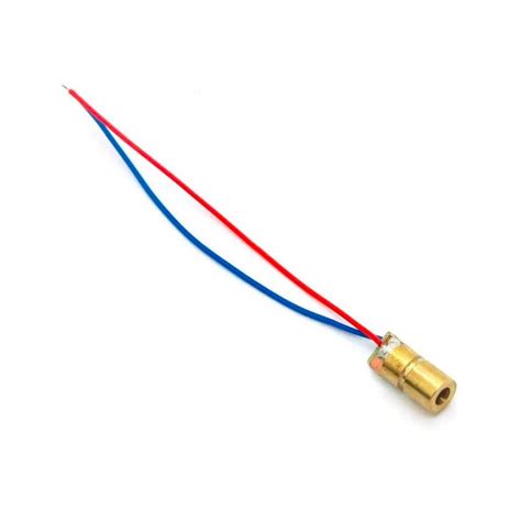 Laser Diode Red 650nm 3v To 5v 6mm 5mw Buy Online At Low Price In India