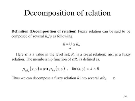 Ppt Chapter 3 Fuzzy Relation And Composition Powerpoint Presentation Id5642482