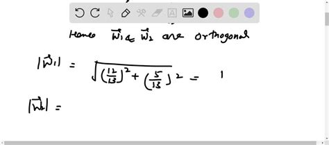 solved verify that the basis b for the given vector space is orthonormal use theorem 7 7 1 to