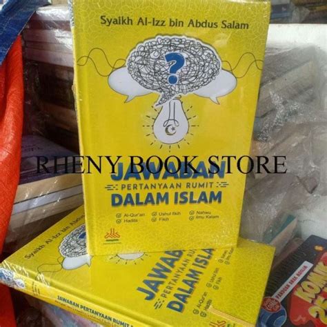 Promo Buku Jawaban Pertanyaan Rumit Dalam Islam Diskon 23 Di Seller