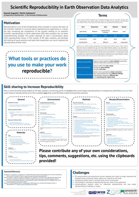 Pdf Scientific Reproducibility In Earth Observation Data Analytics