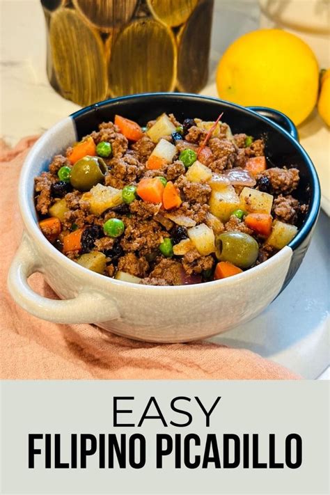 Filipino Picadillo Artofit