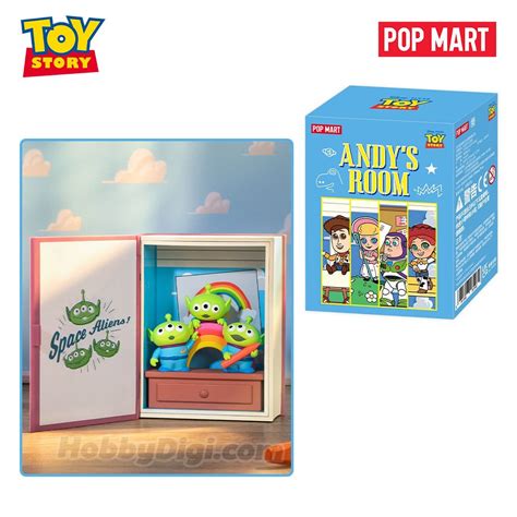 Pop Mart Blind Box Disney Toy Story Andys Room Series Aliens