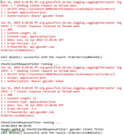 Rest Web Service Filter Và Interceptor Với Jersey 2x P1 Gp Coder Lập Trình Java