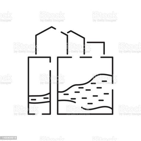 Minin 라인 아이콘입니다 광산과 표면에서 미네랄 추출 전력 및 에너지 생산 전기 산업 세계 생태 보전 탄광 광물 0명에 대한 스톡 벡터 아트 및 기타 이미지 Istock
