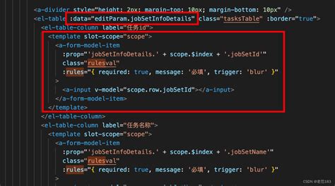 Form Rules校验：动态table中input校验table表格里面的input输入框如何校验 Csdn博客