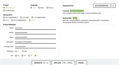 【springboot】搭建第一个springboot项目 Group、artifact等项目元数据详解springboot Group