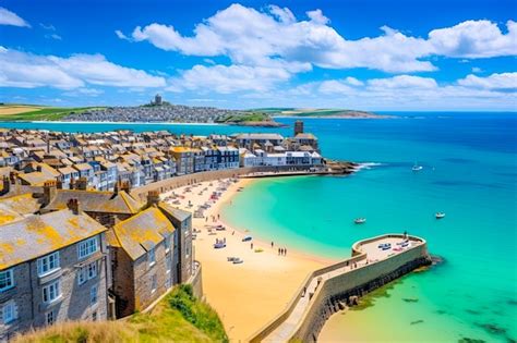 Premium Photo St Ives Exploring Cornwalls Charming Seaside Village