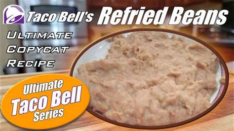 Make Taco Bells Refried Beans At Home In Under 30 Minutes