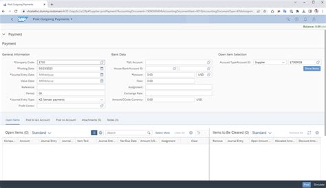 Studio SAP WebGUI 界面示例