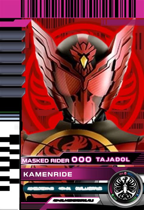 Kamen Rider Ooo Tajadol Final Form Card By Ankkcards On Deviantart