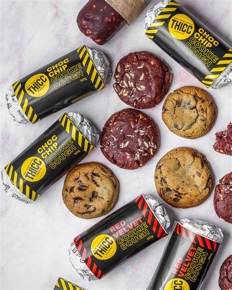 Cookie Dough Thicc Cookies