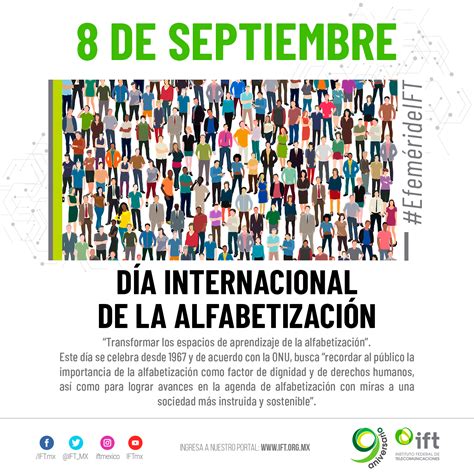 Día Internacional De La Alfabetización Instituto Federal De
