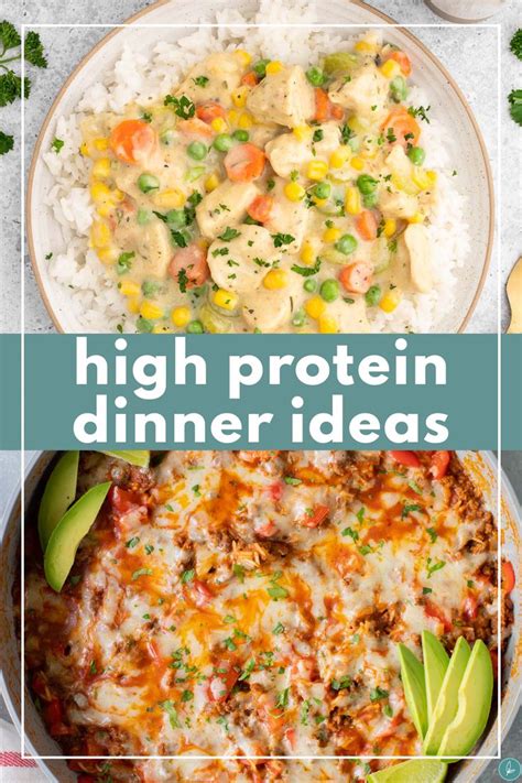 50 High Protein Dinner Ideas In 2024 Protein Dinner High Protein Recipes Dinner Clean