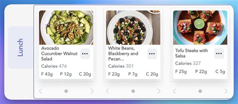Low Carb Plant Based Meal Plan