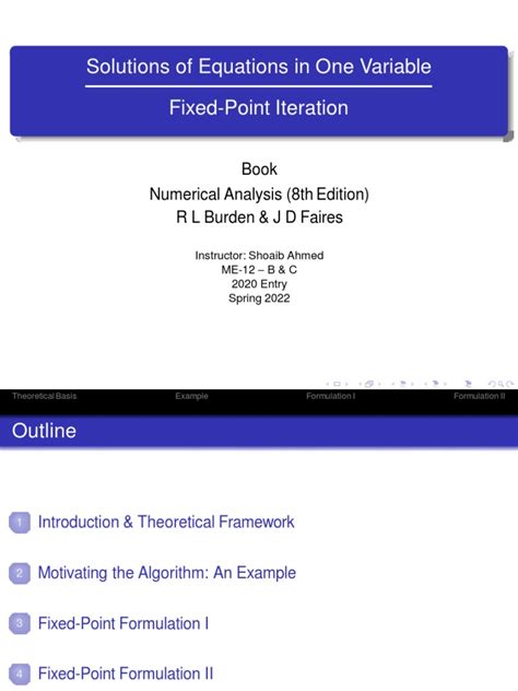 lecture 3 fixed point pdf equations mathematical analysis