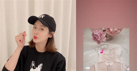 쌍둥이맘 성유리 인성 인증하는 선물 릴레이살림살이 다 채우겠어