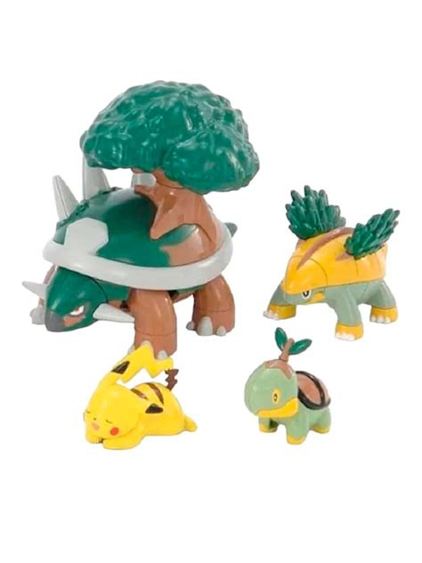 Pokemon Model Kit Torterra Evolution Set Game Cool Tienda De Videojuegos Funko Y Figuras