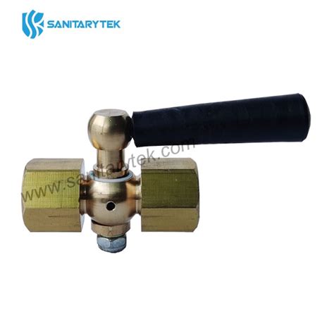 Brass Pressure Gauge Cock Female X Female