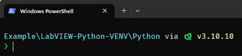 Python Venv Support In Labview 2023 Q1 Kreiseder It Services