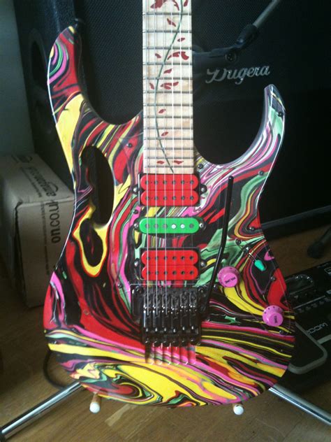 Ibanez Jem2k Dna Multicolor Image 428606 Audiofanzine